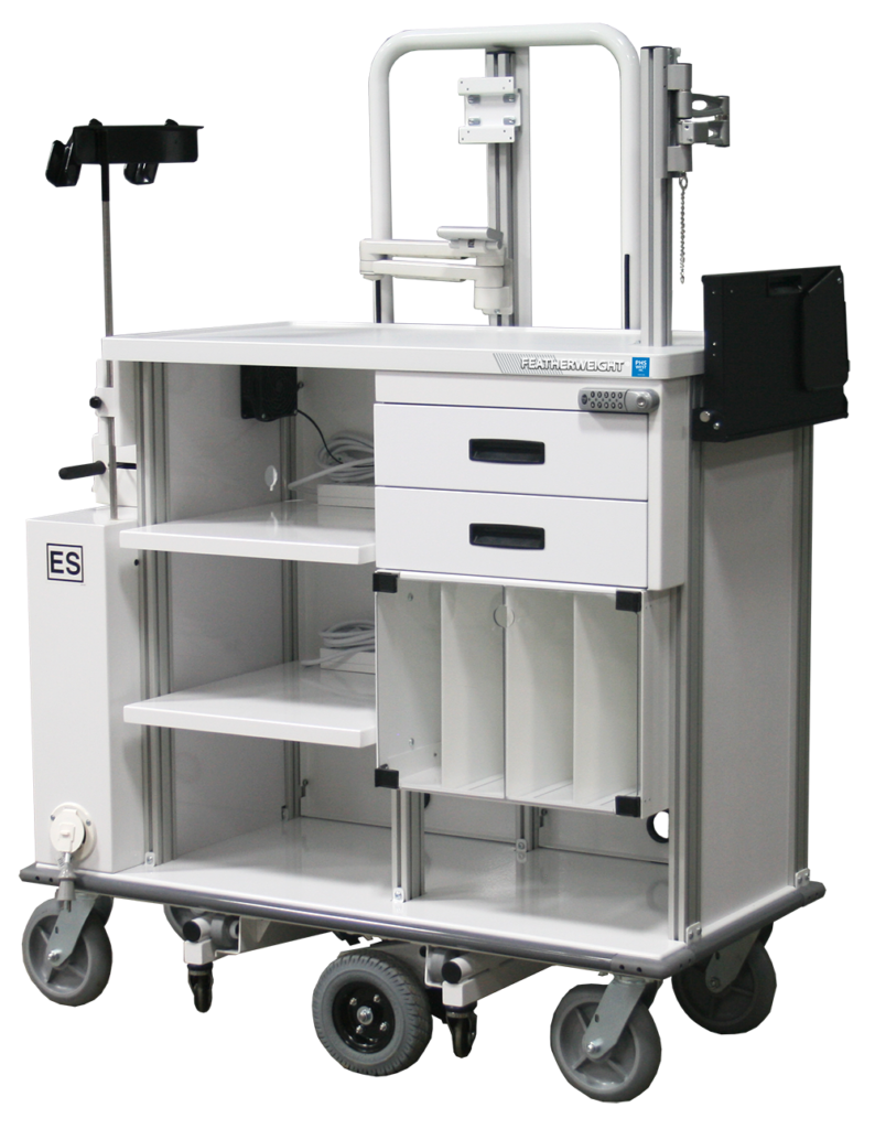 Motorized Double Endoscopy Cart | PHS West