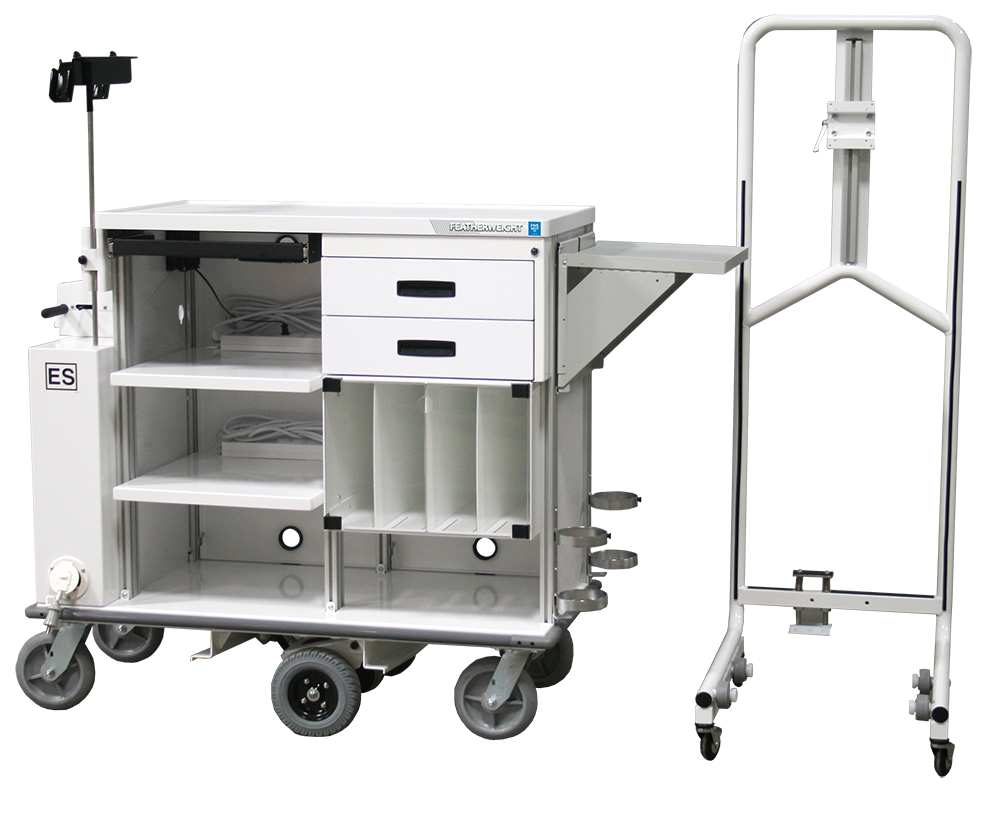 Motorized Double Endoscopy Cart | PHS West