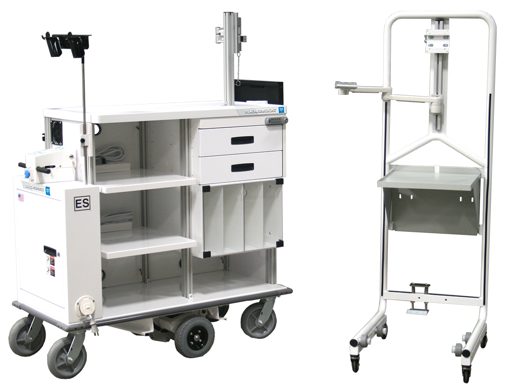 Motorized Double Endoscopy Cart | PHS West