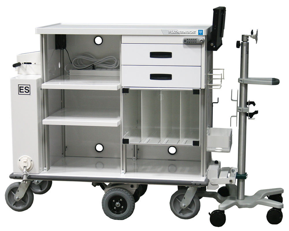 Motorized Double Endoscopy Cart | PHS West