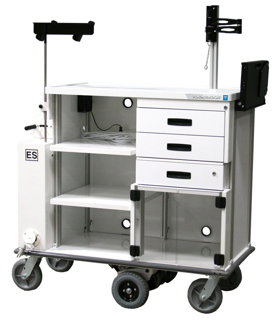 Motorized Double Endoscopy Cart | PHS West