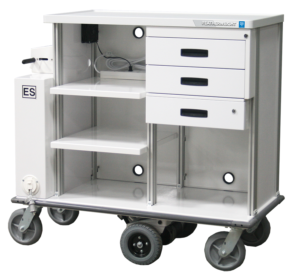 Motorized Double Endoscopy Cart | PHS West