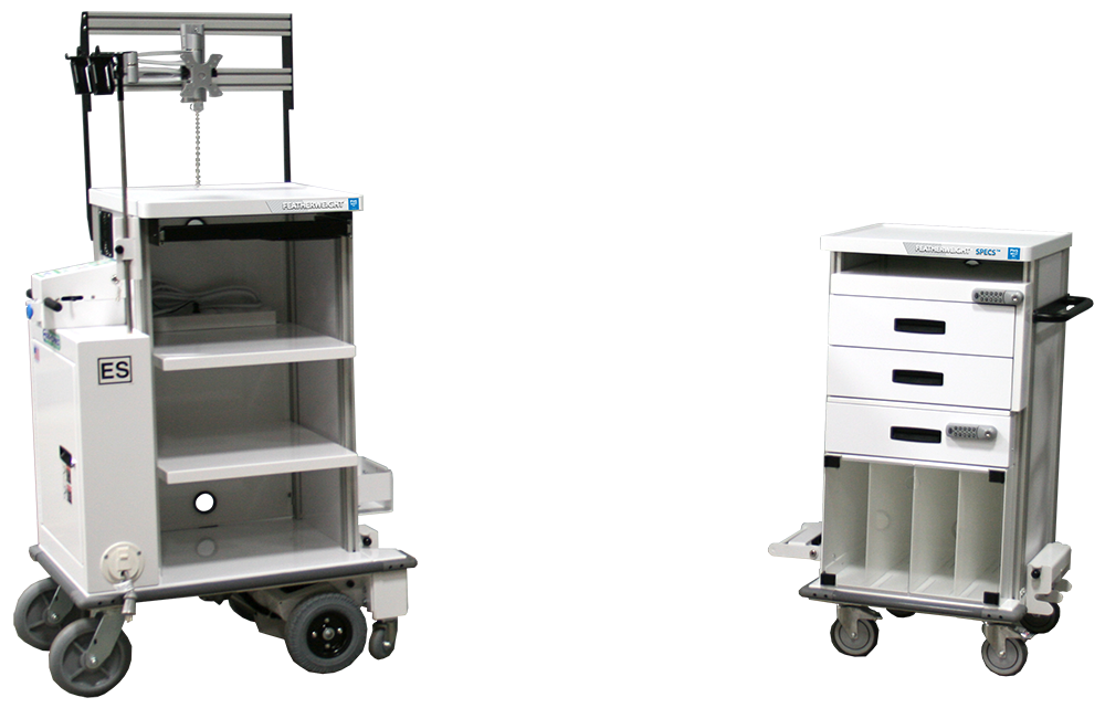 SPECS™ Motorized Endoscopy Cart | PHS West, Inc.